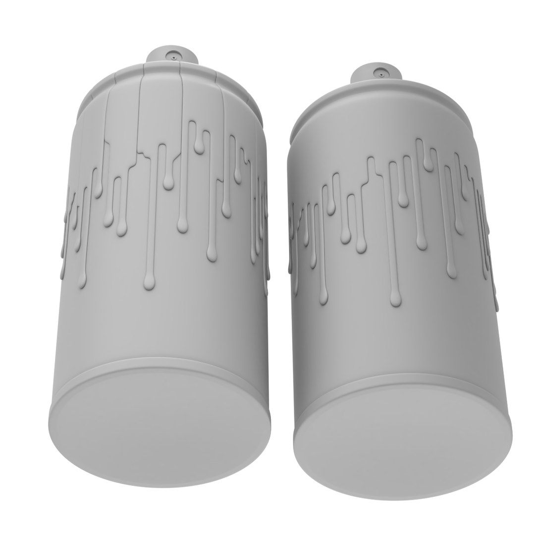 Container paint spray 3D model - TurboSquid 1324576