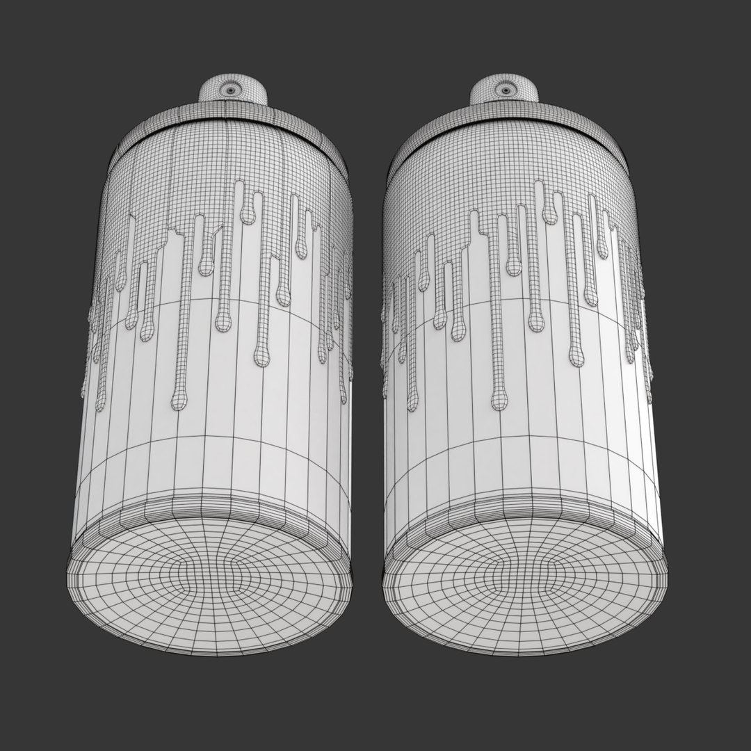 Container paint spray 3D model - TurboSquid 1324576