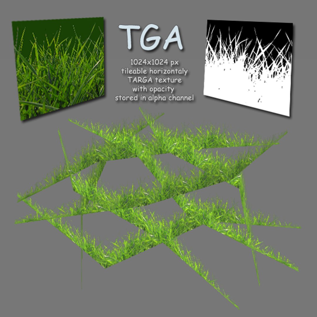 3d Obj Grass 01