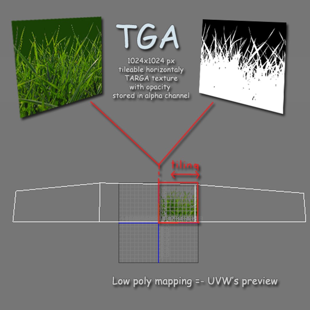 3d Obj Grass 01