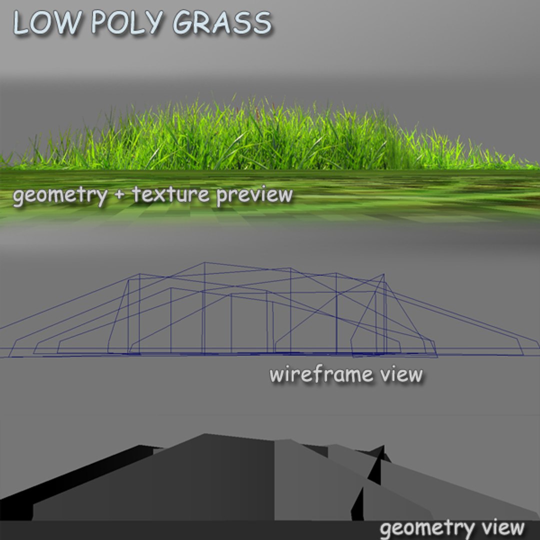 3d Obj Grass 01