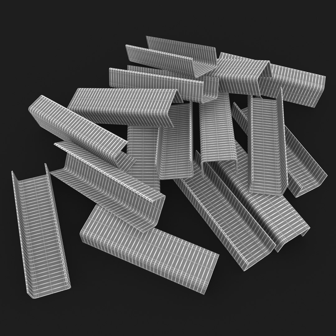 3D Staples Scanline - TurboSquid 1463013