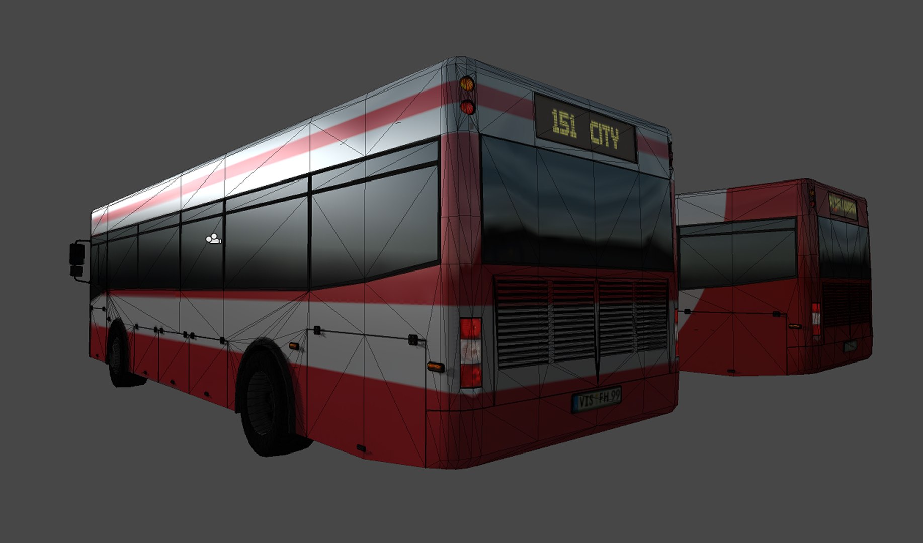 Bus Vehicle Model - TurboSquid 1623781