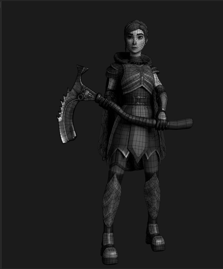 3D Afelia 3d Character Model - TurboSquid 1954407