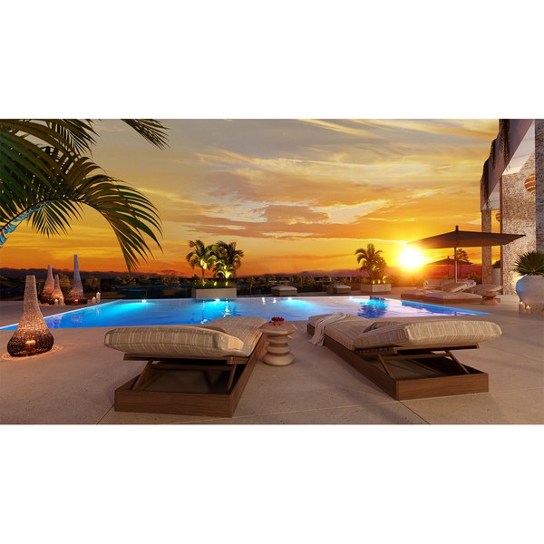 3D Terrace Models | TurboSquid