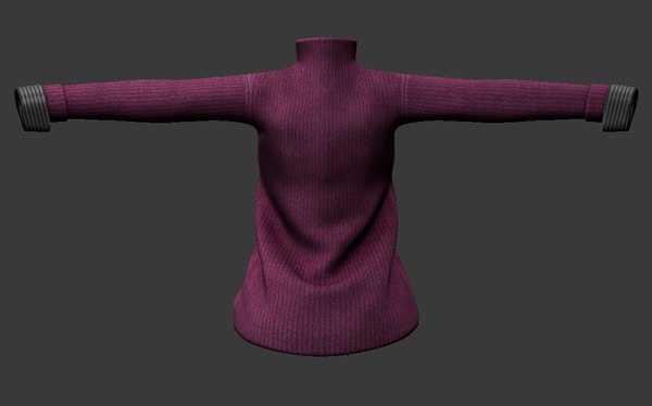 Sweater set 3D model - TurboSquid 1219814