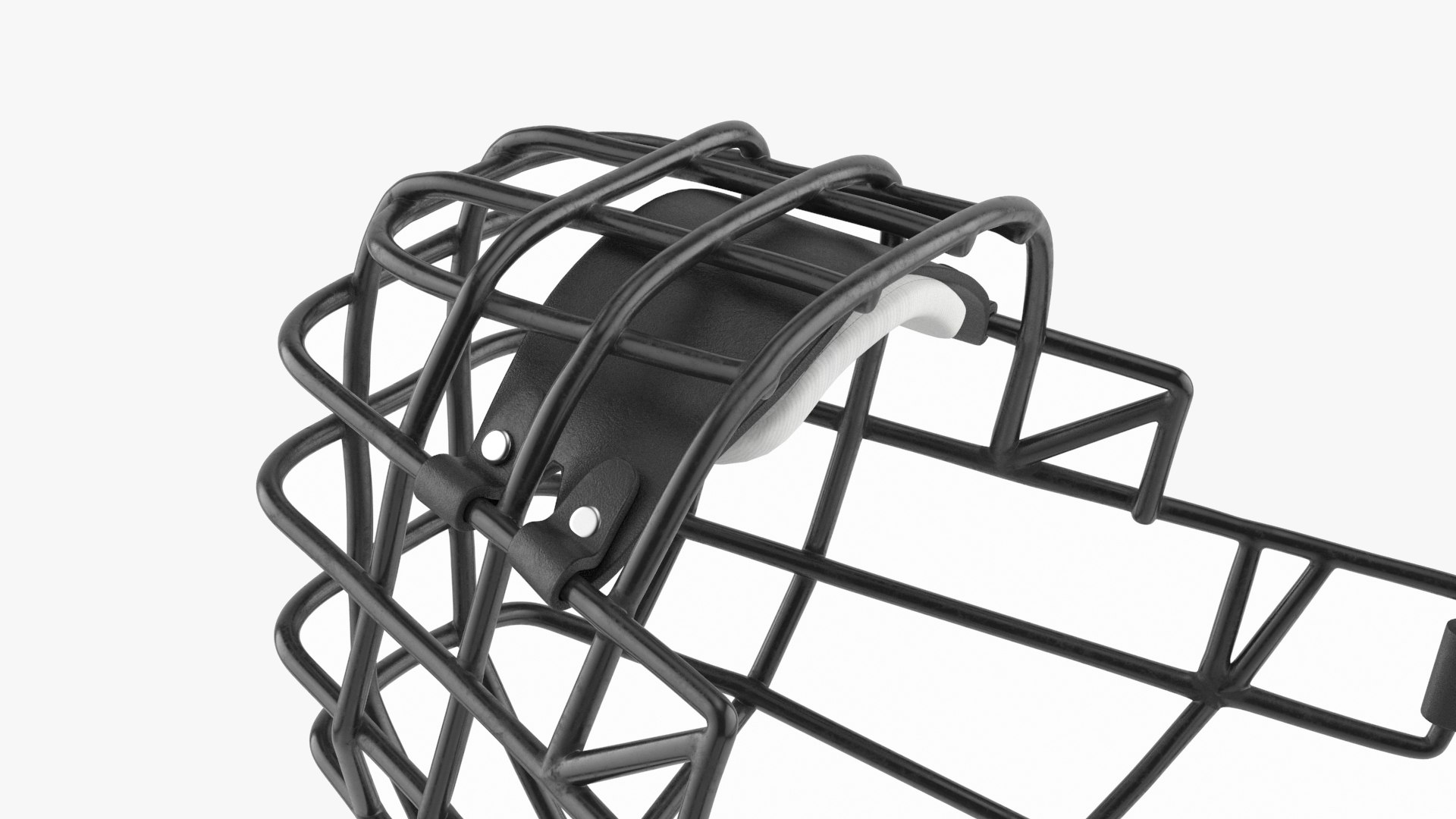 3D Cage Dog Muzzle Husky Model - TurboSquid 2282756