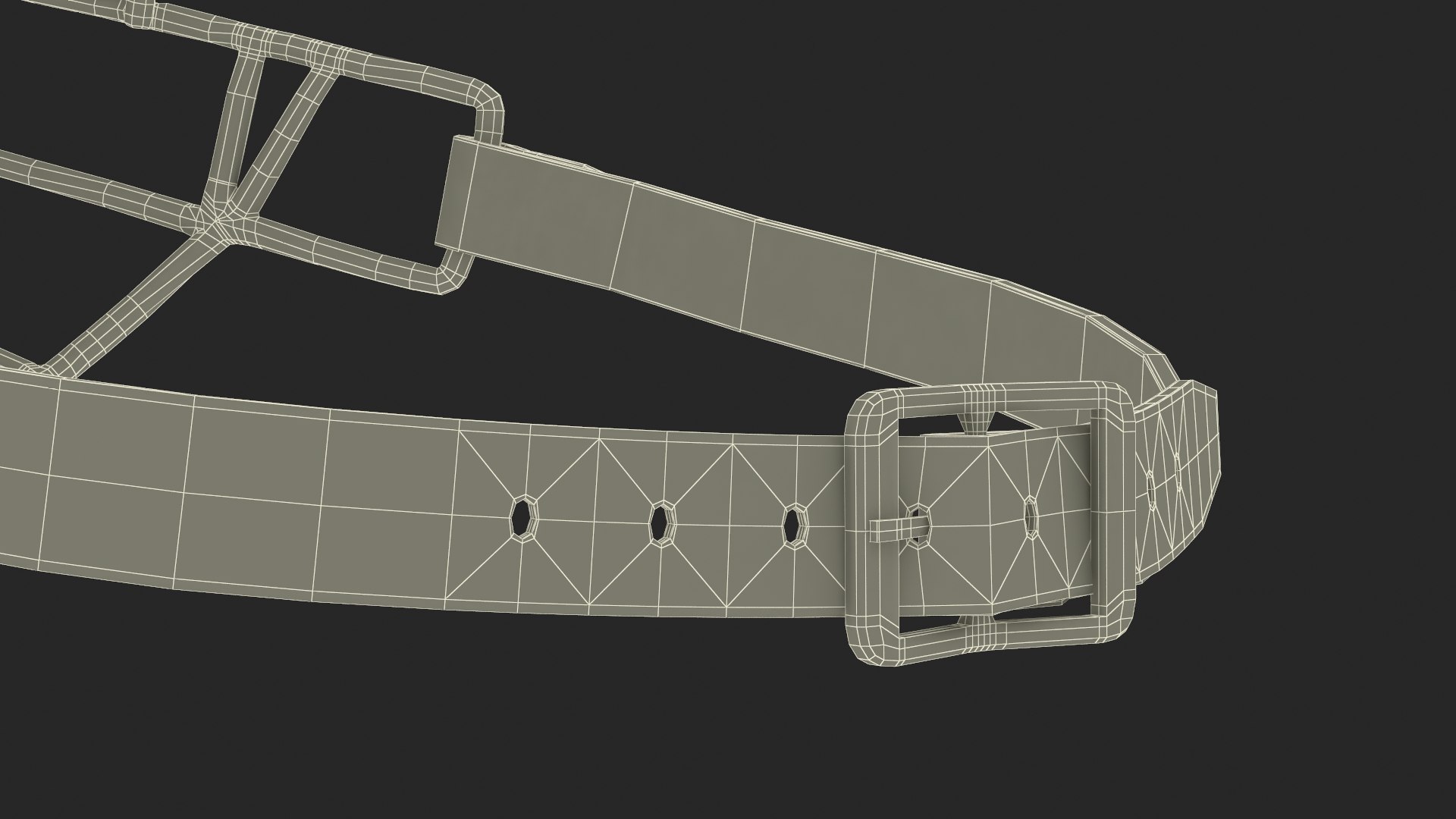 3D Cage Dog Muzzle Husky Model - TurboSquid 2282756