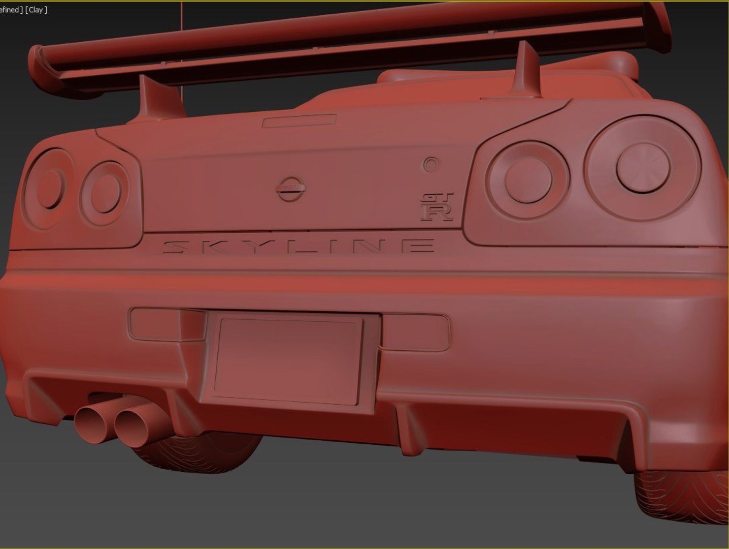Car Nissan Skyline R34 3D Model - TurboSquid 1699080