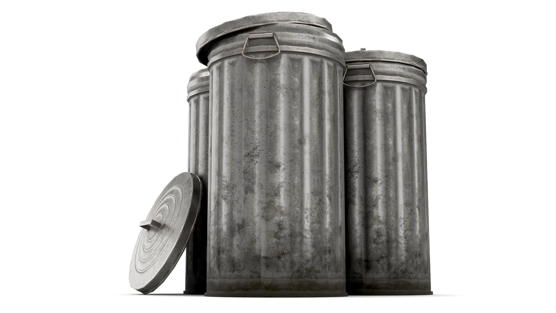 Trash 3D Model - TurboSquid 1680443