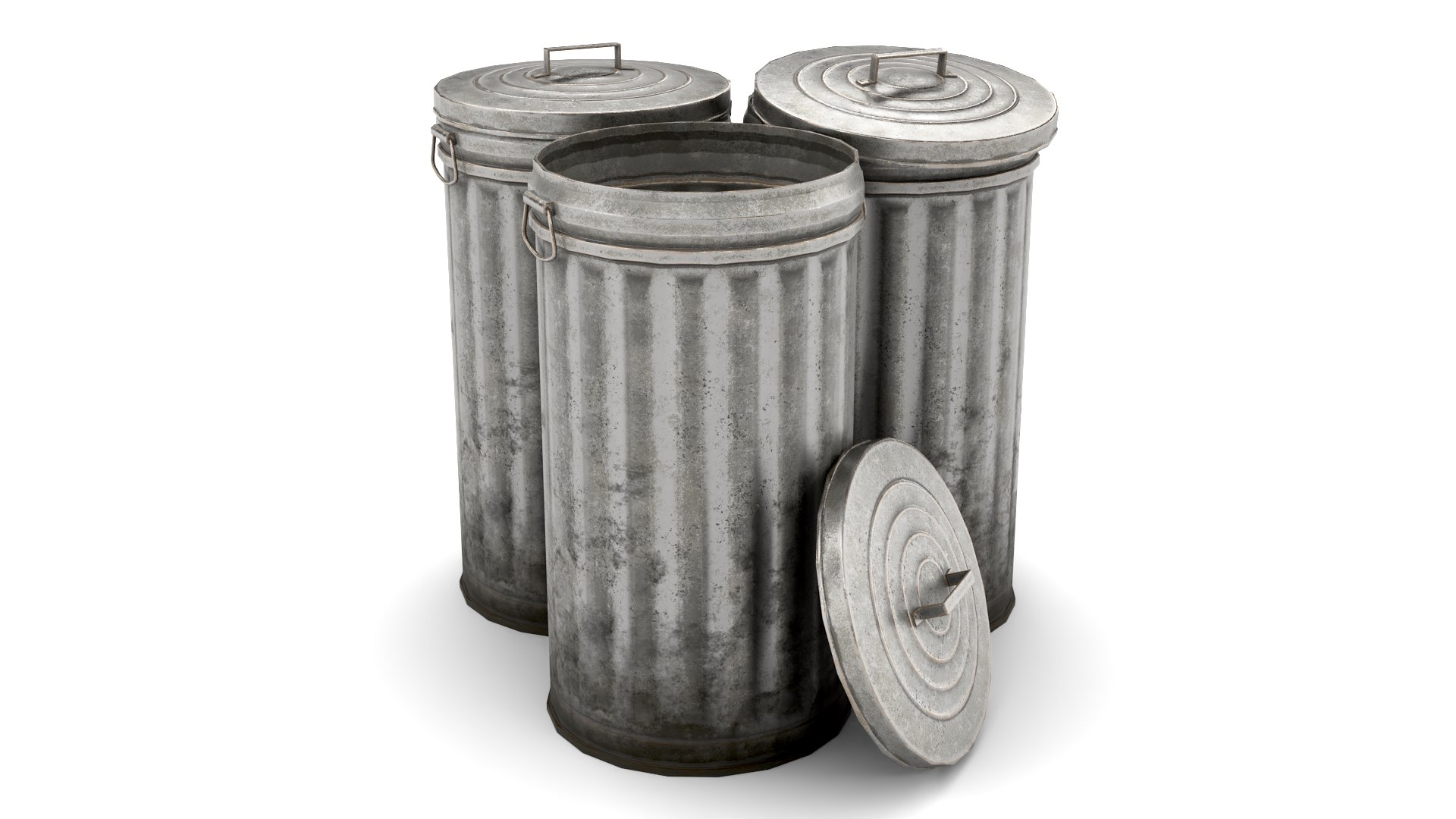 Trash 3D model - TurboSquid 1680443