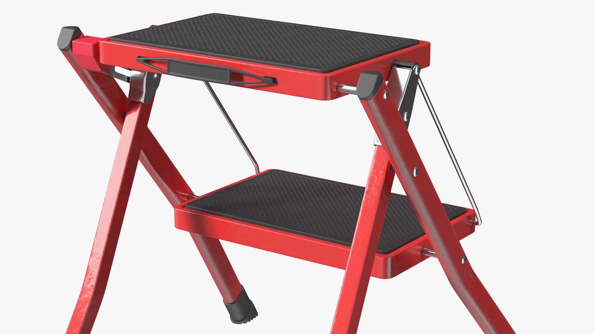 Step Stool Red 3D Model - TurboSquid 2086638