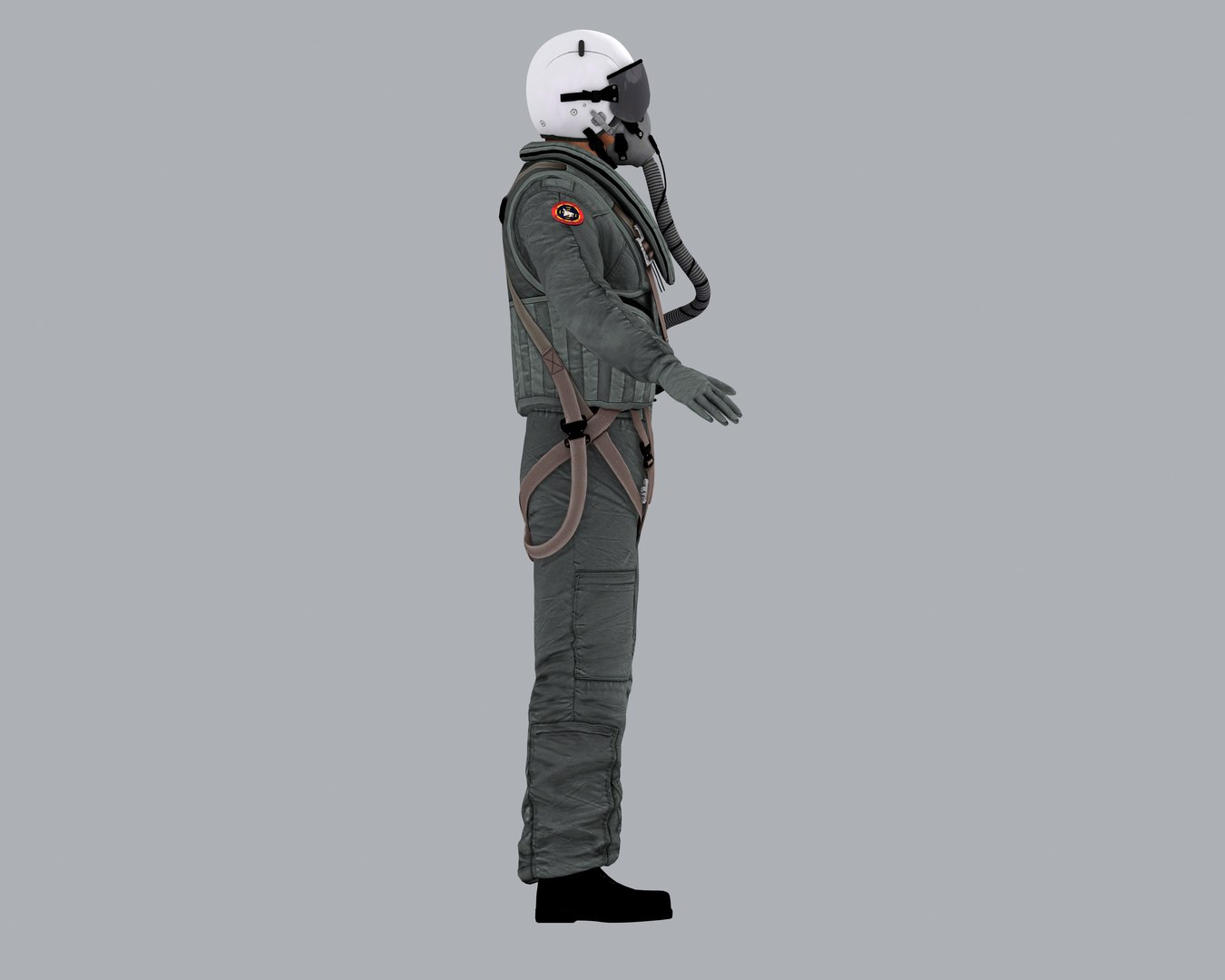 Fighter Pilot 3D Model - TurboSquid 2078202
