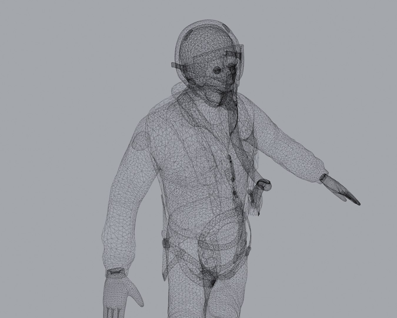 Fighter Pilot 3D Model - TurboSquid 2078202