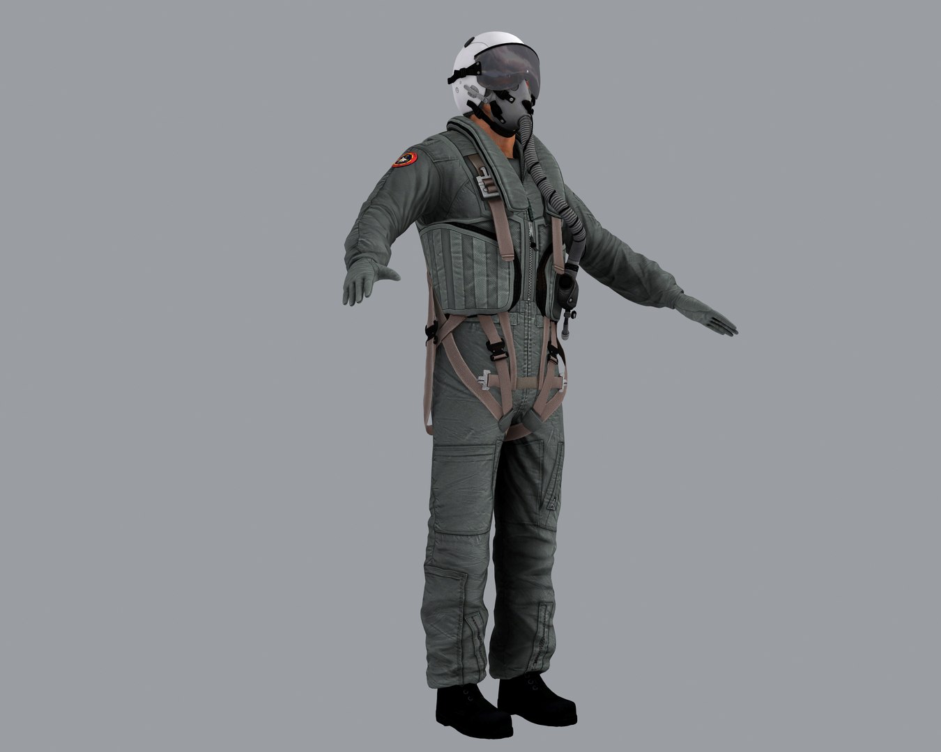 Fighter Pilot 3D model - TurboSquid 2078202