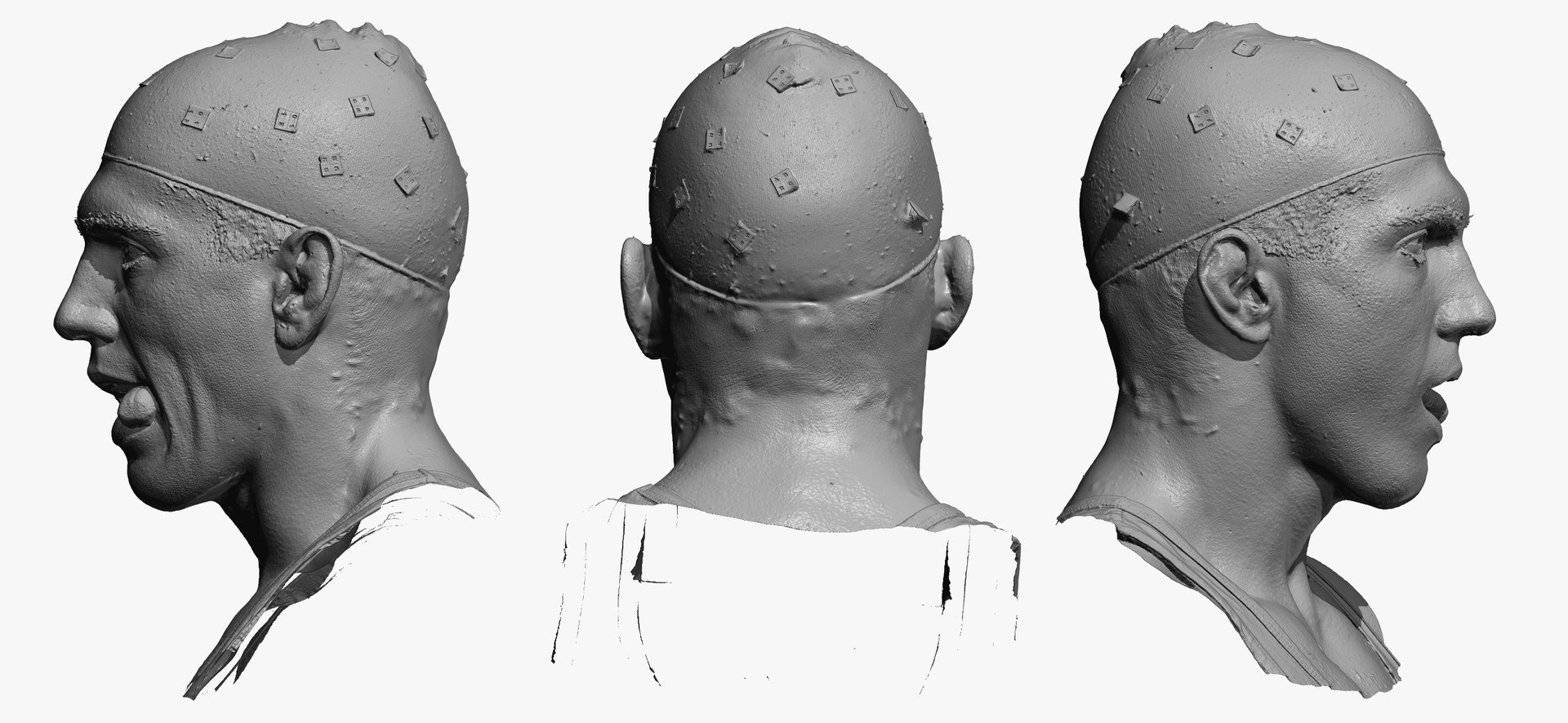 Mike human head tongue 3D model - TurboSquid 1595531