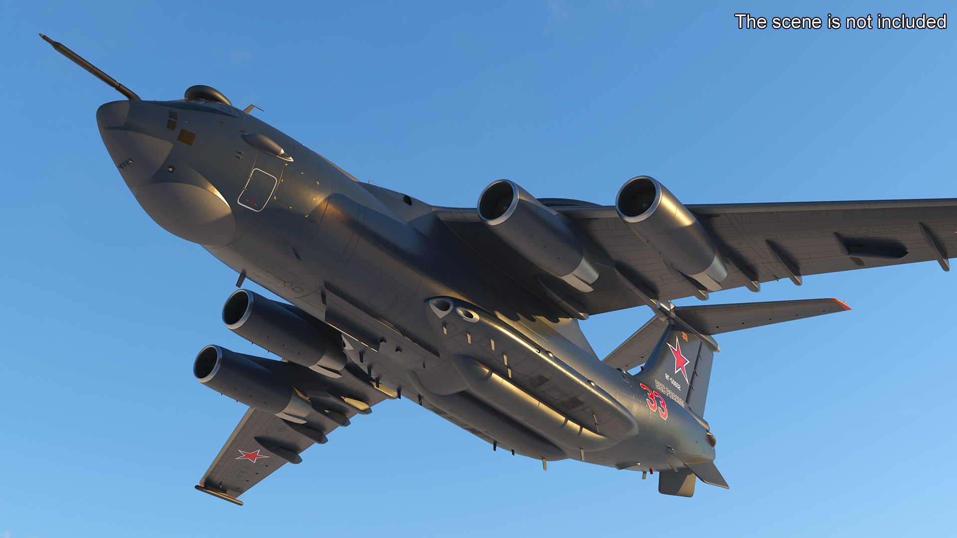 Beriev A 100 Rigged For Maya 3D Model - TurboSquid 2407588
