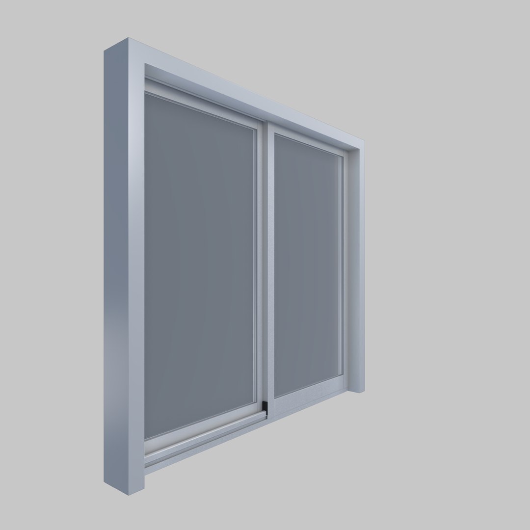 Sliding Window 3D Model - TurboSquid 2222223