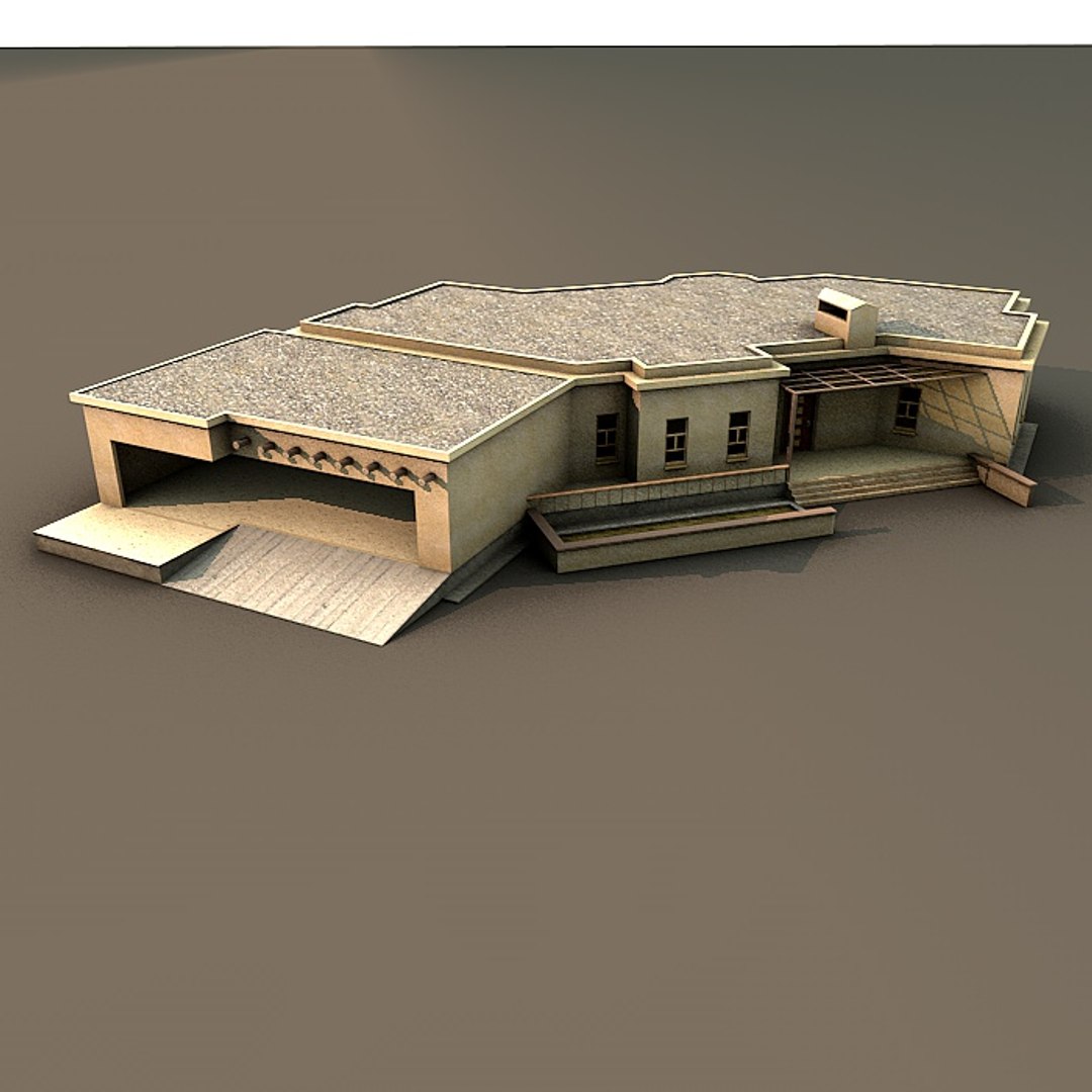 House Interior Building 3d 3ds