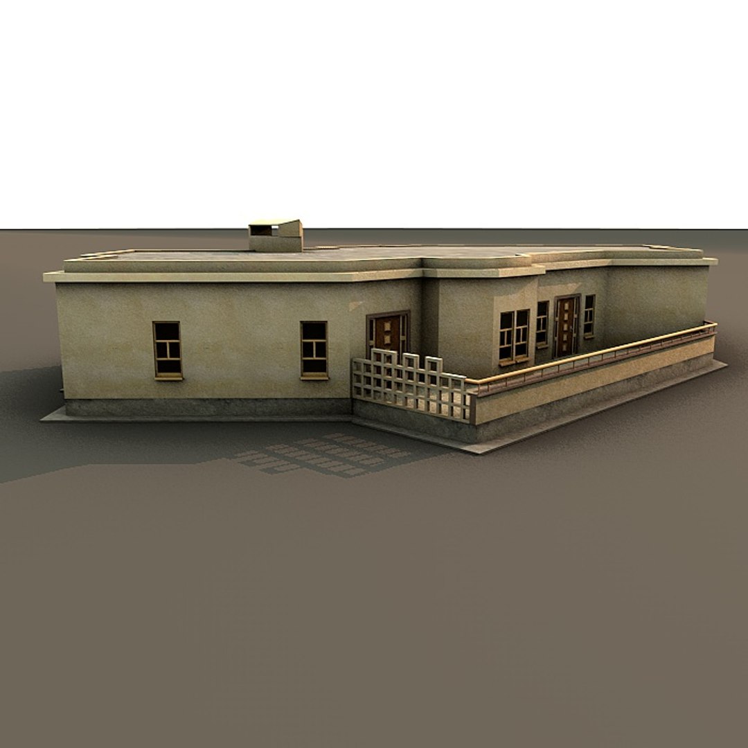House Interior Building 3d 3ds