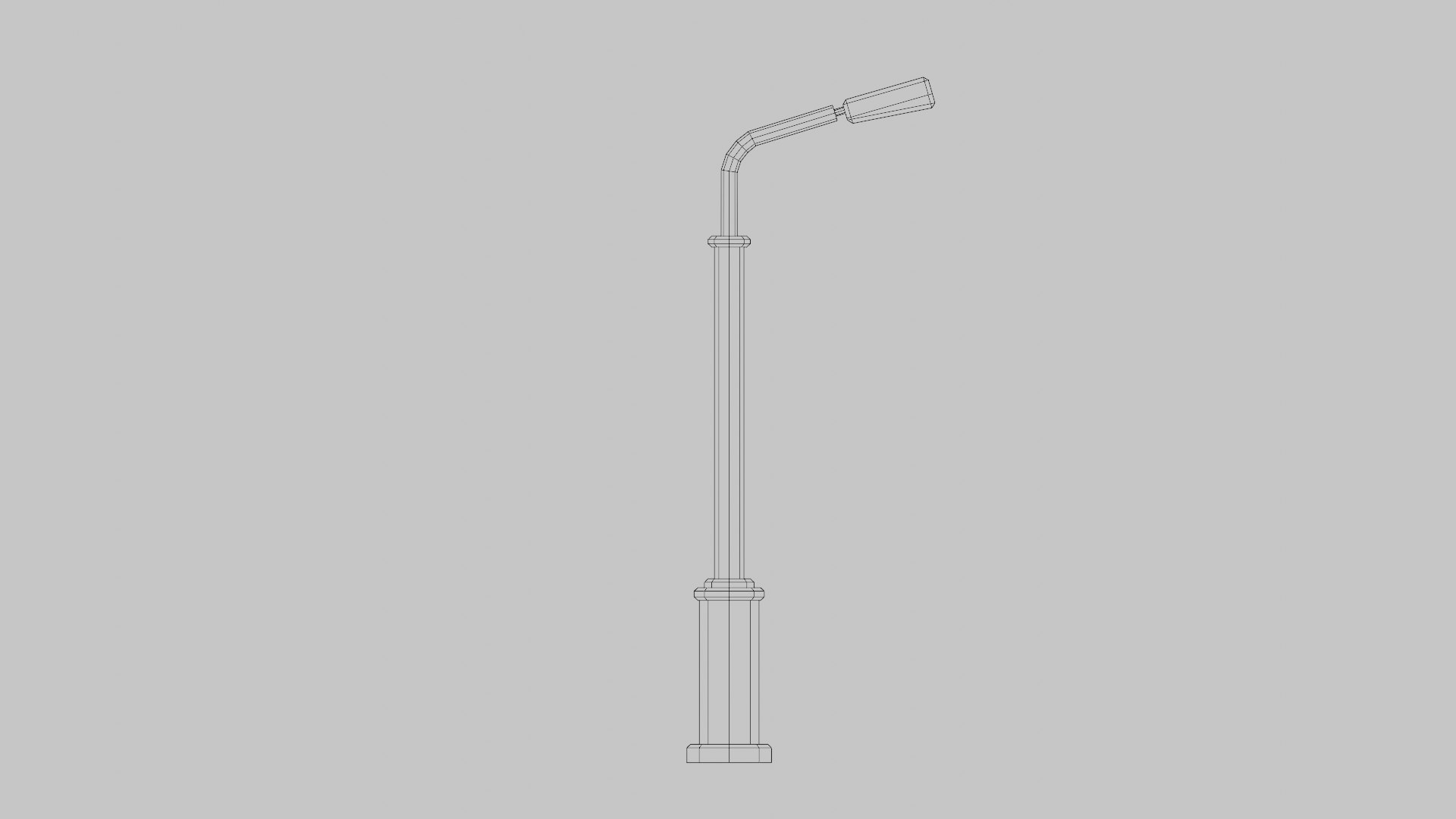 3D Low Poly Street Lamp Set model - TurboSquid 2083512