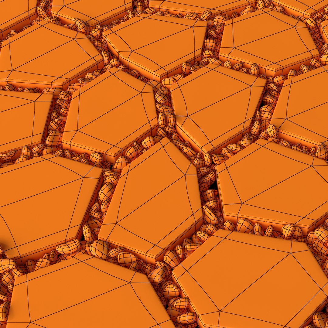 3D Model Paving Ngon Tile N16 - TurboSquid 1975454