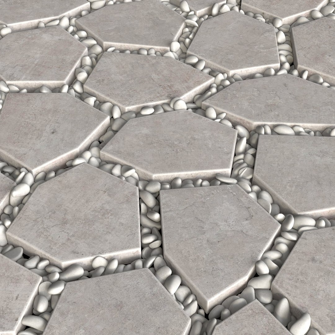 3D Model Paving Ngon Tile N16 - TurboSquid 1975454