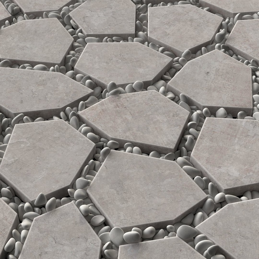 3D Model Paving Ngon Tile N16 - TurboSquid 1975454