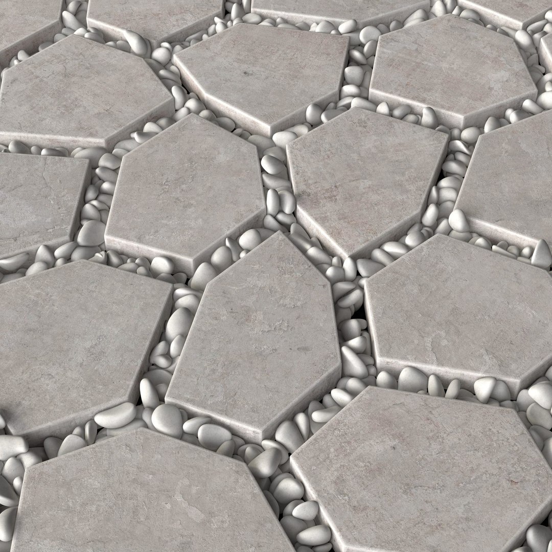 3D Model Paving Ngon Tile N16 - TurboSquid 1975454