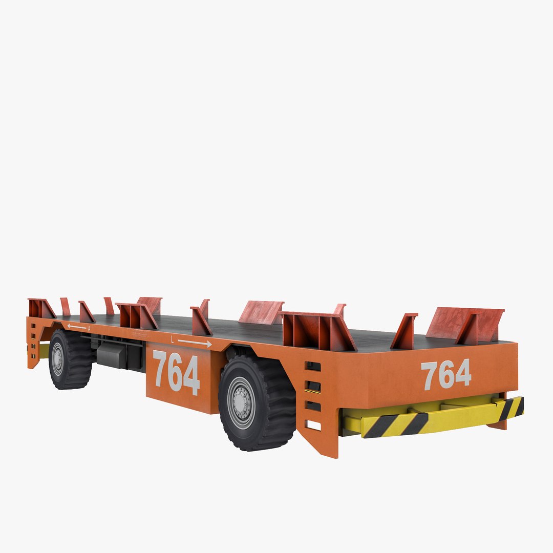 3d Automated Guided Vehicle Model