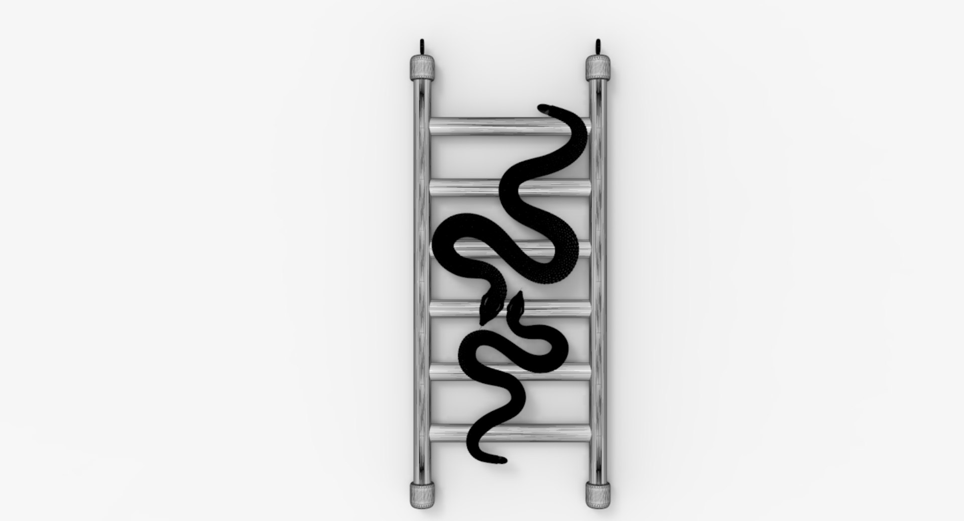 3D Snake Ladder - TurboSquid 1259742