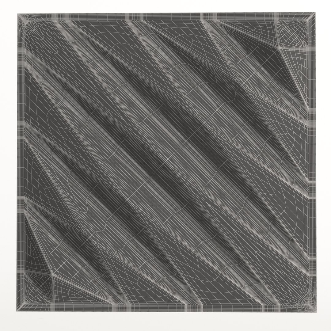 3D Model Habitarte Diagonal Wall Form - TurboSquid 1596572