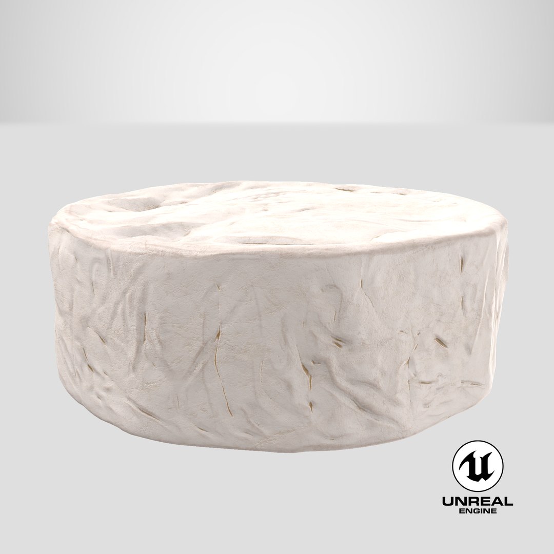 Cheese Brie Wheel Model - TurboSquid 1165778