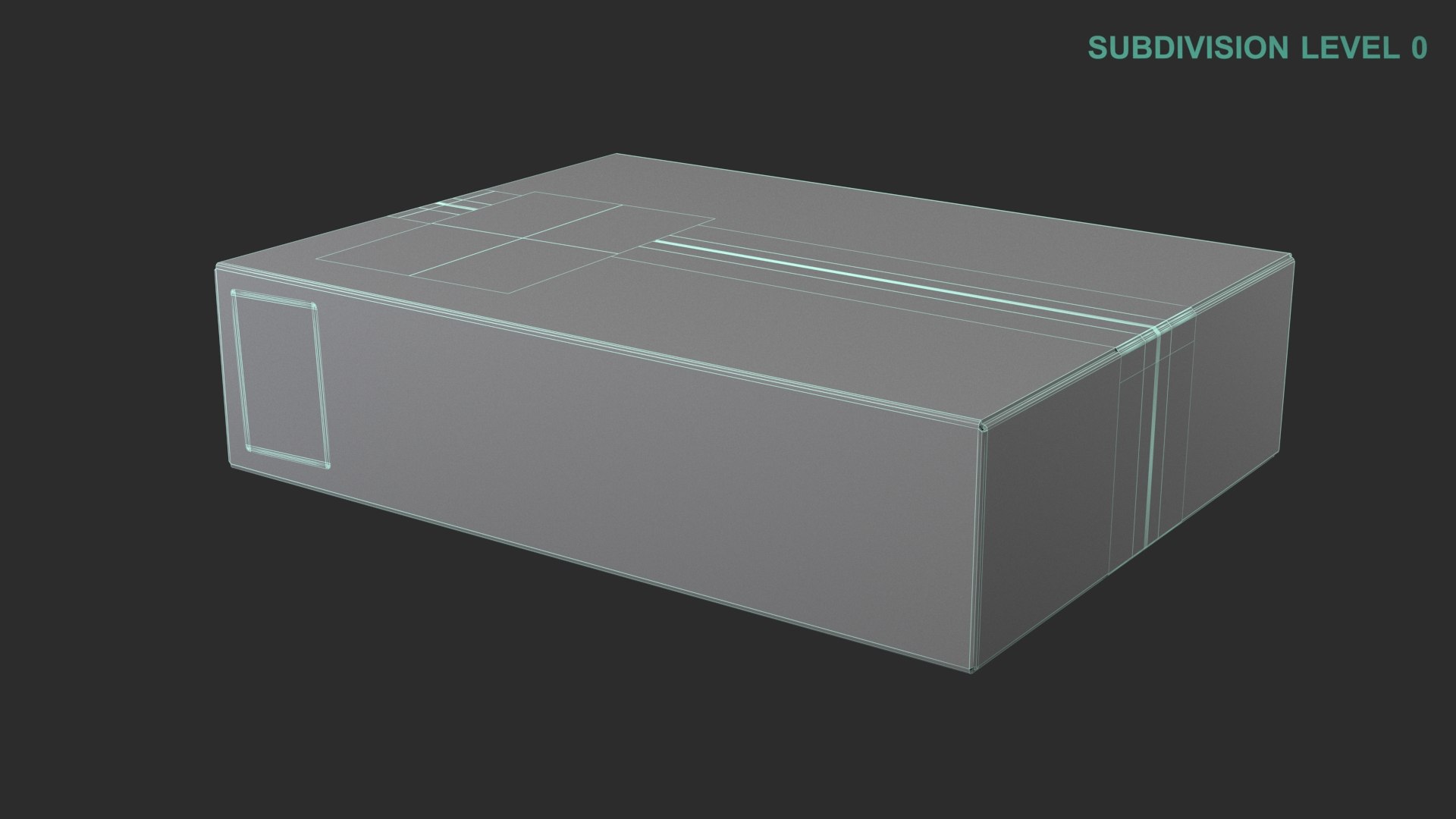 Amazon Parcels Box 40x30x10cm 3D Model - TurboSquid 1990828