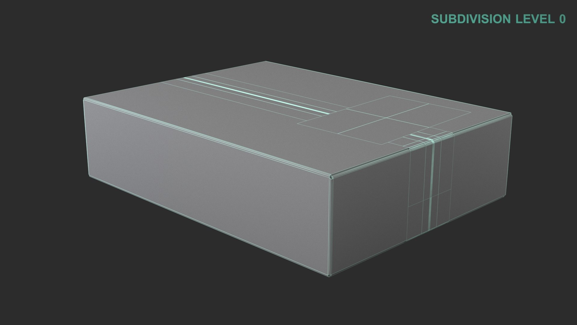 Amazon Parcels Box 40x30x10cm 3D Model - TurboSquid 1990828