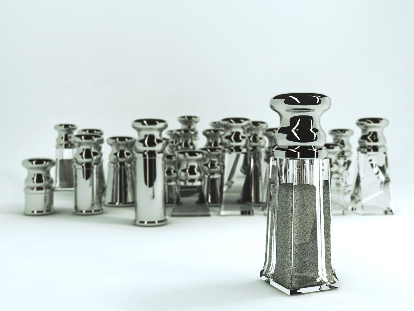 pepper set 3d max