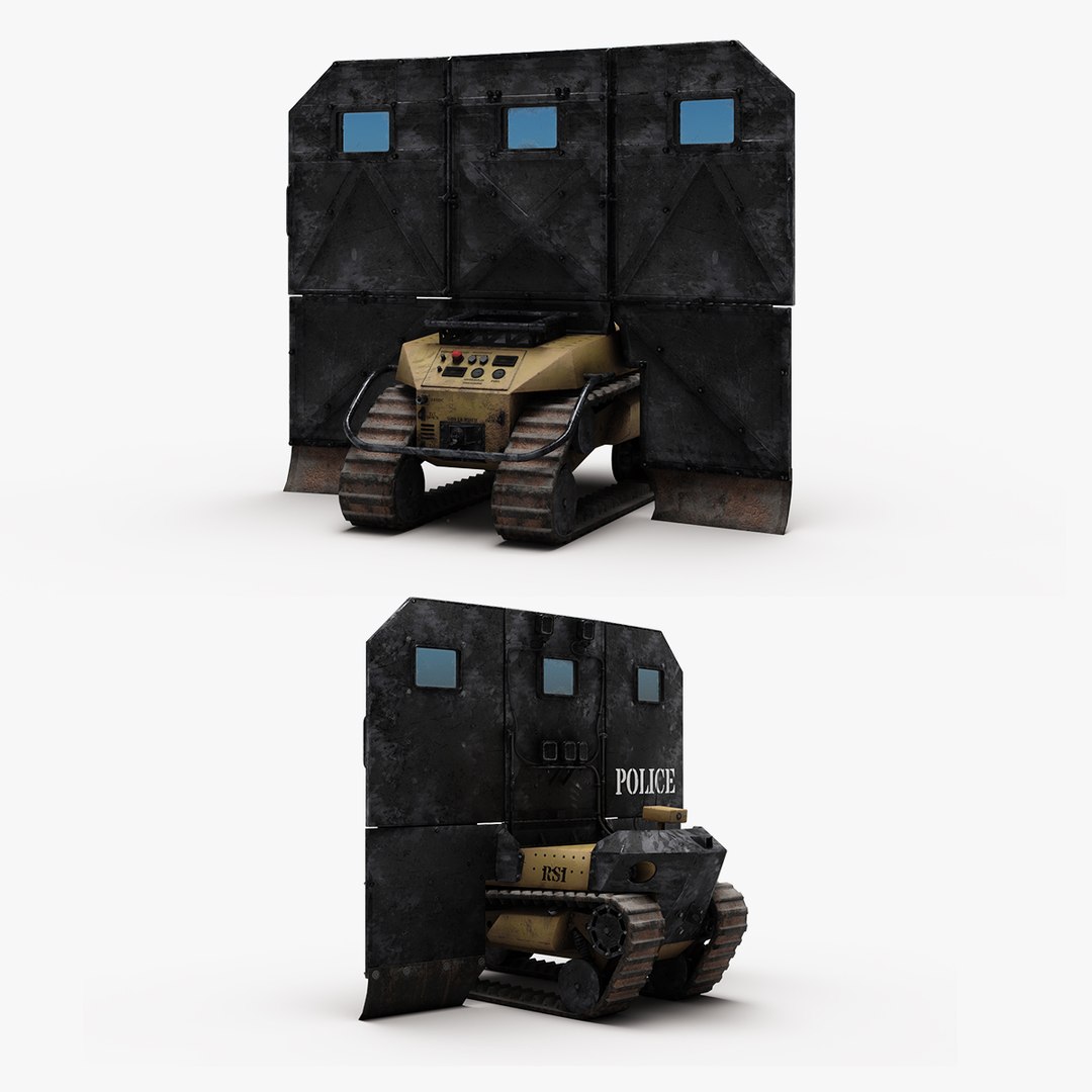 SWAT Bot model - TurboSquid 2096437