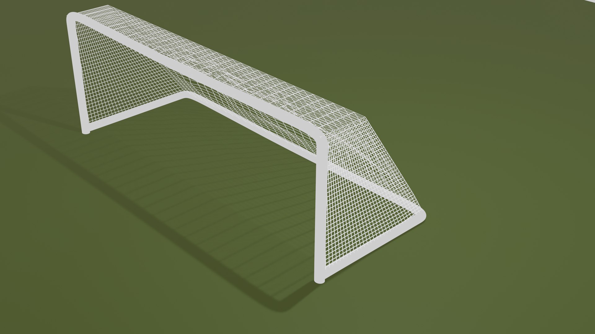 3D Model Soccer Goal - TurboSquid 1636294