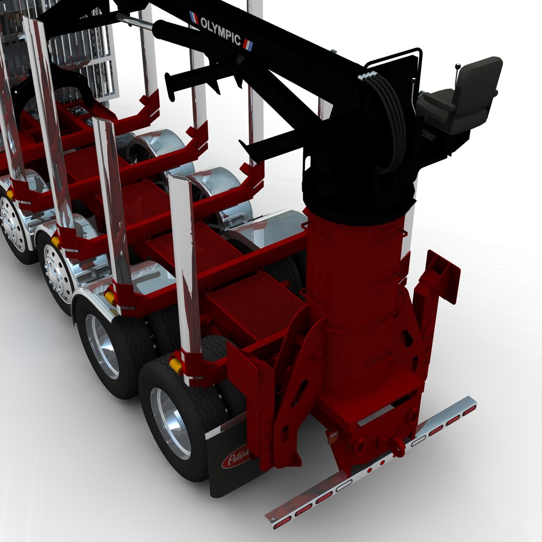367 Truck Logger 3d Lwo