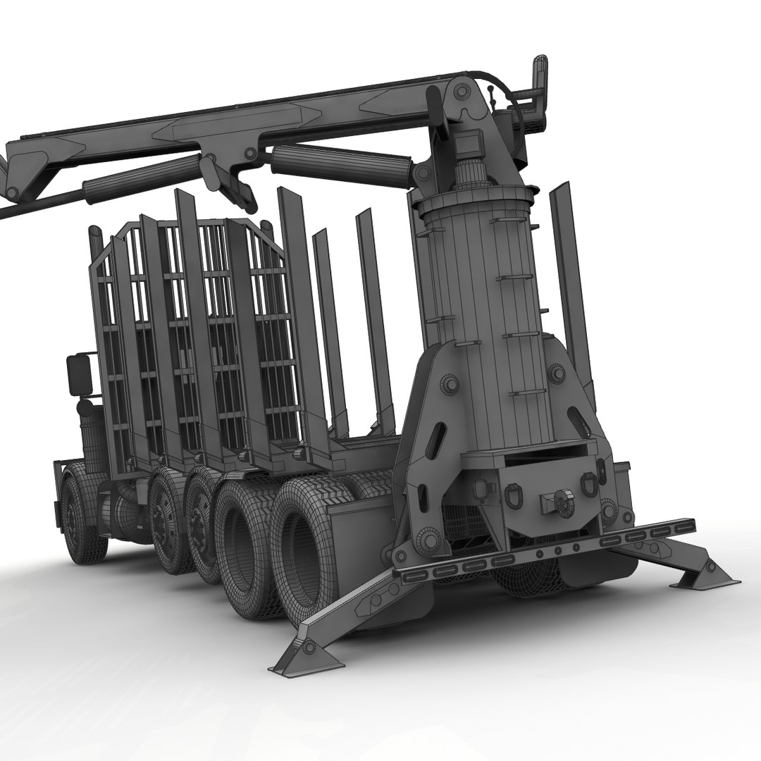 367 Truck Logger 3d Lwo