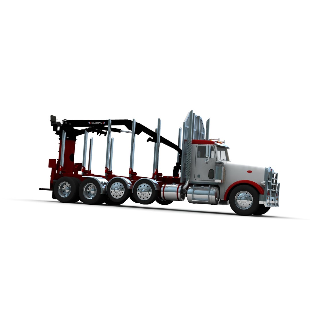 367 Truck Logger 3d Lwo