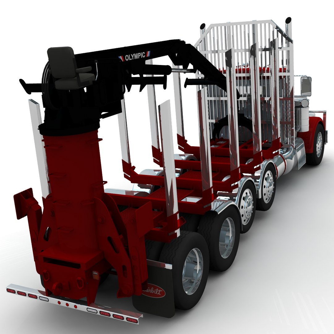 367 Truck Logger 3d Lwo