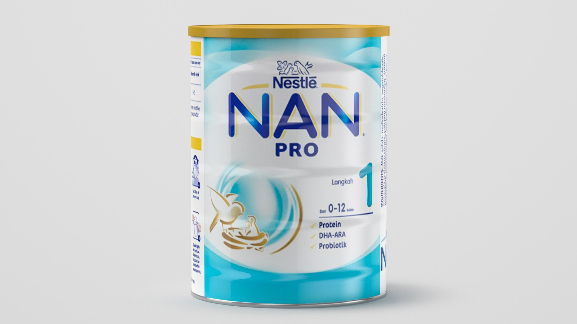 3D Nan Baby Milk Model - TurboSquid 1616340