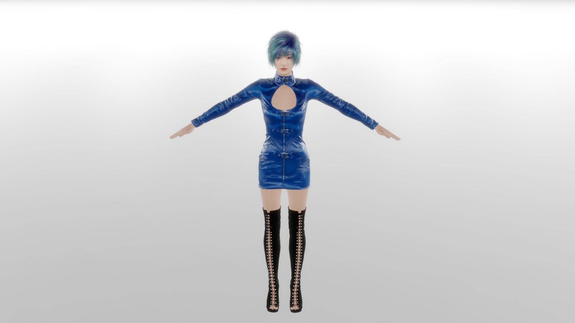 Realistic Rigged China XL Woman Character 3D Model Model - TurboSquid ...