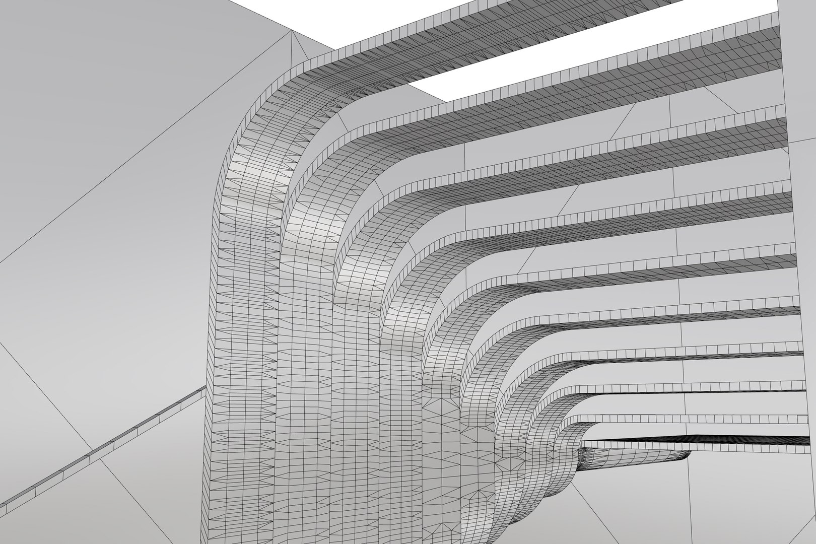 3D Smooth Wavy Staircase Model - TurboSquid 2025822