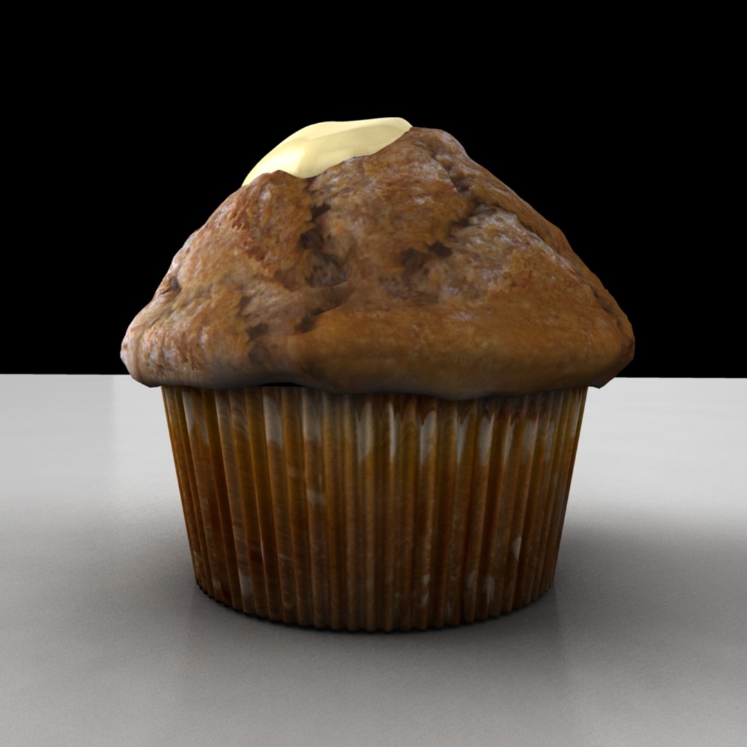 Muffin Bite 3d Model