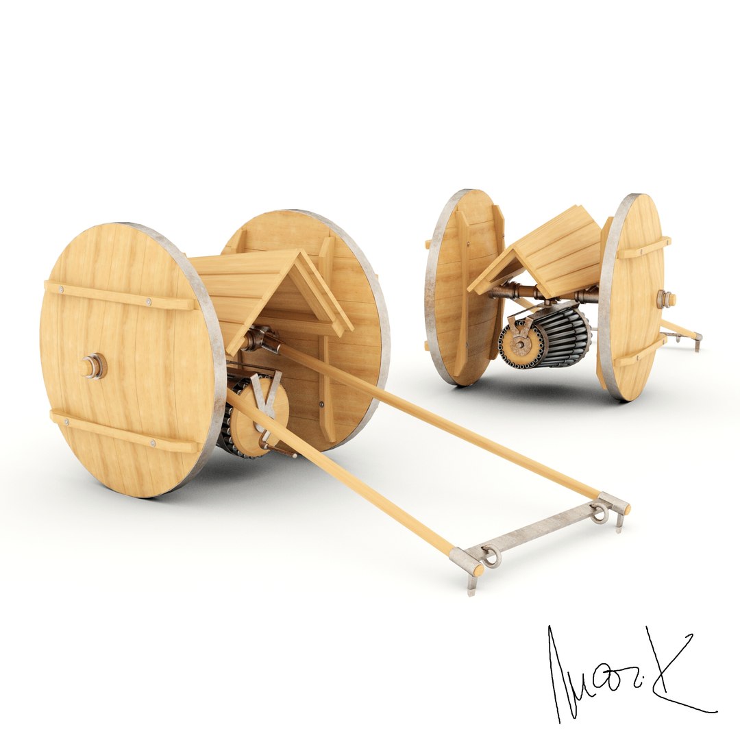 Machine-gun Leonardo Da Model - TurboSquid 1210887