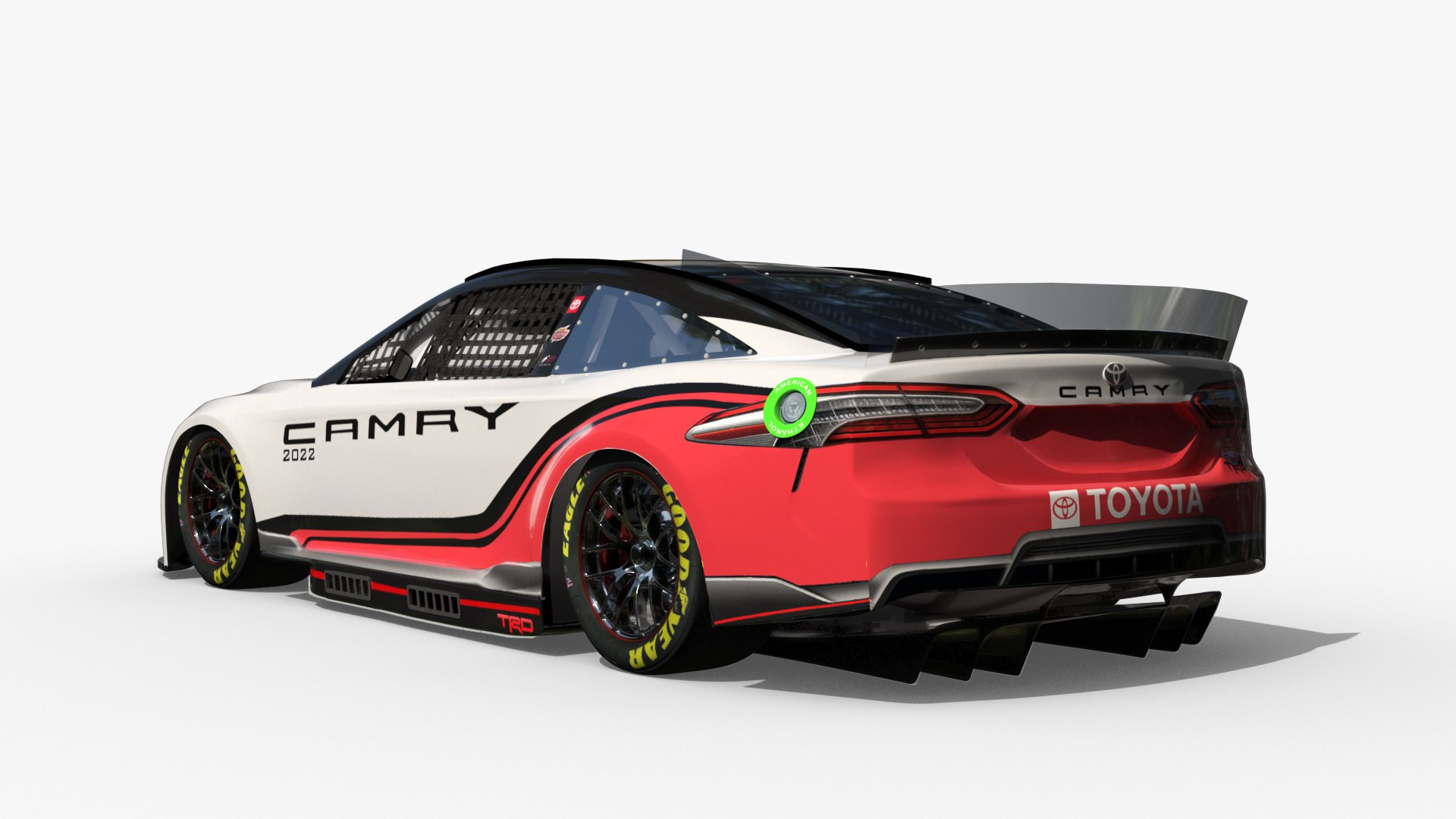 3D Model Toyota Camry 2022 NASCAR Low Poly - TurboSquid 2082408