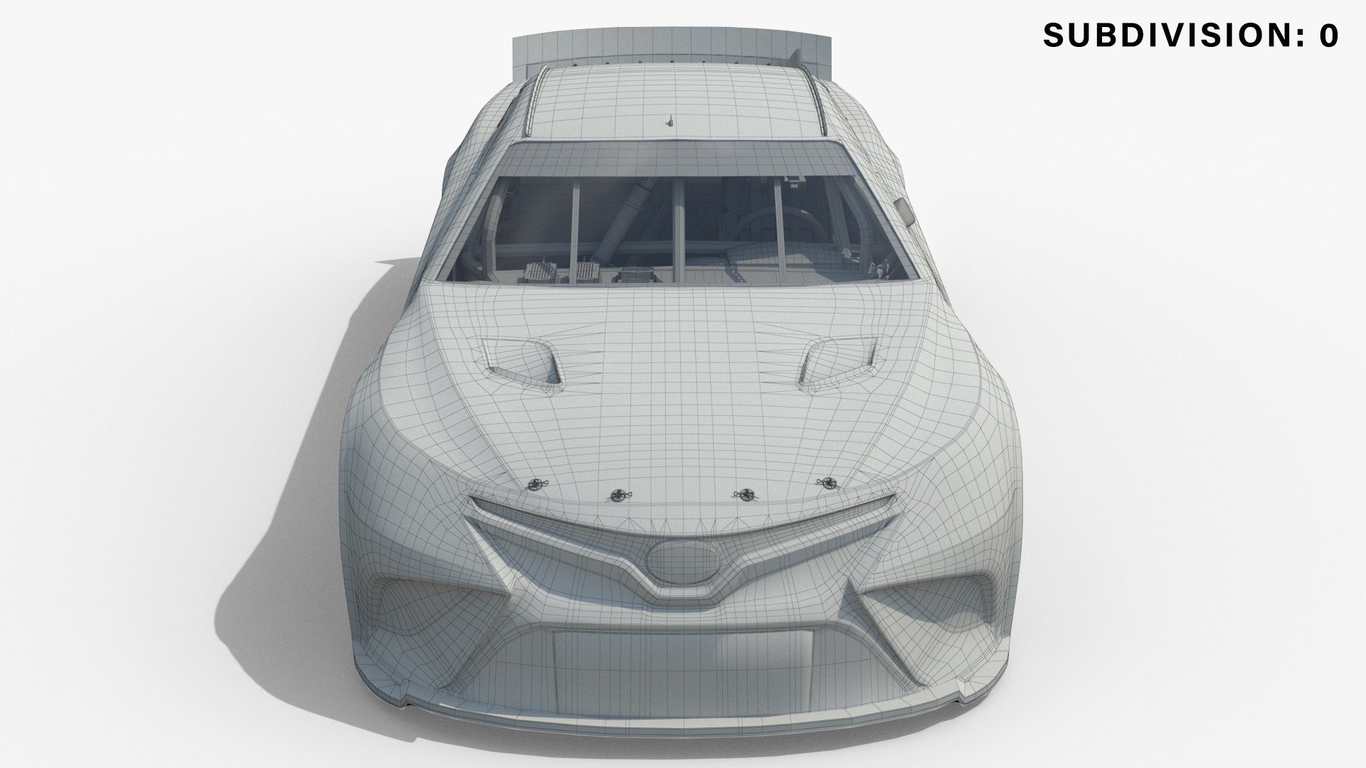 3D model Toyota Camry 2022 NASCAR Low Poly - TurboSquid 2082408