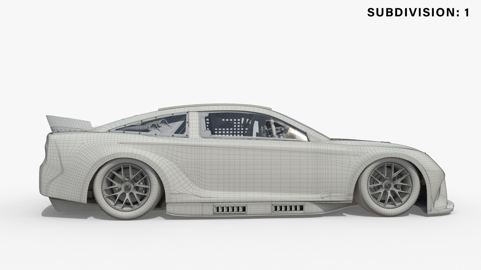 3D model Toyota Camry 2022 NASCAR Low Poly - TurboSquid 2082408